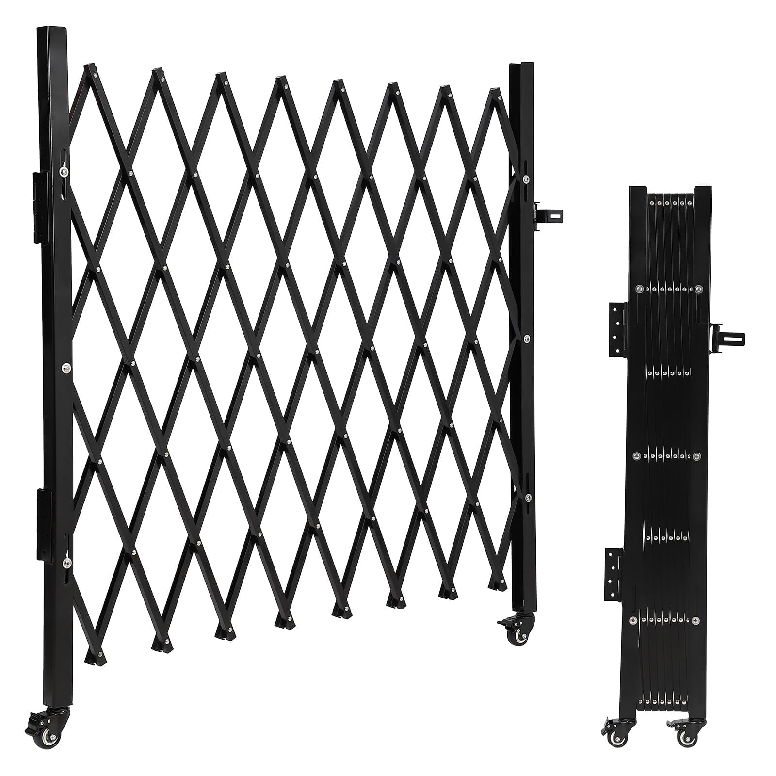 Garvee Garden Fences, 50" H x 75" W Single Folding Door, Portable ...