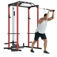 Whizmax Power Rack Cage, 1200lbs Weight Capacity, Multi-Function Squat ...