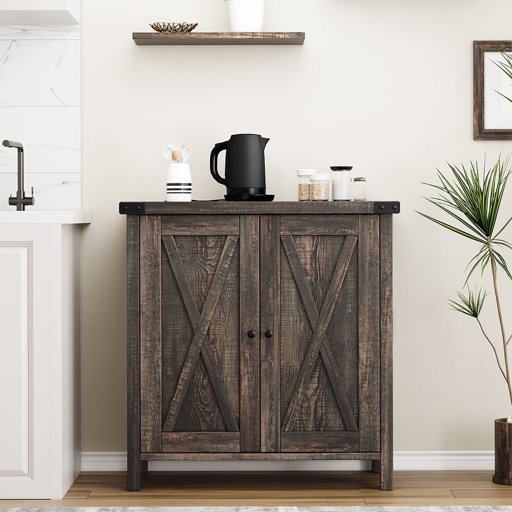 Whizmax Storage Cabinet with Doors and Shelves, Accent Cabinet ...