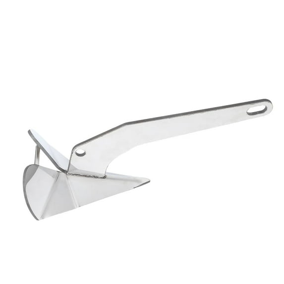 Whizmax Triangle Boat Anchor, 11lbs/17lbs/22lbs 316 Stainless Steel ...