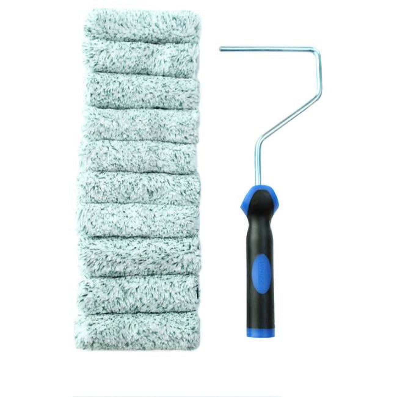 Whizz 267017 4 x 0.37 in. Microlon Nap Mini Roller, 10 per Pack - Pack ...