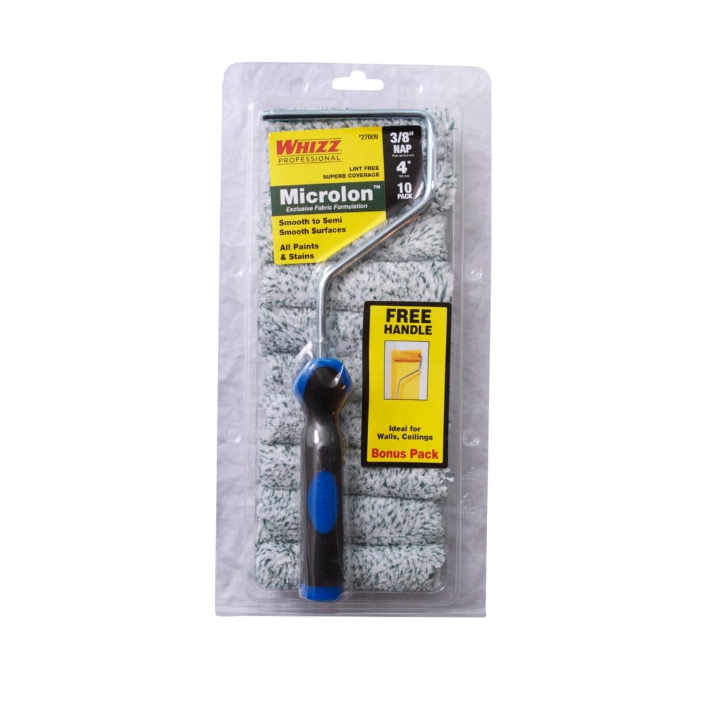 Whizz 27009F Mini Roller With Handle, Microlon, Each - Walmart.com