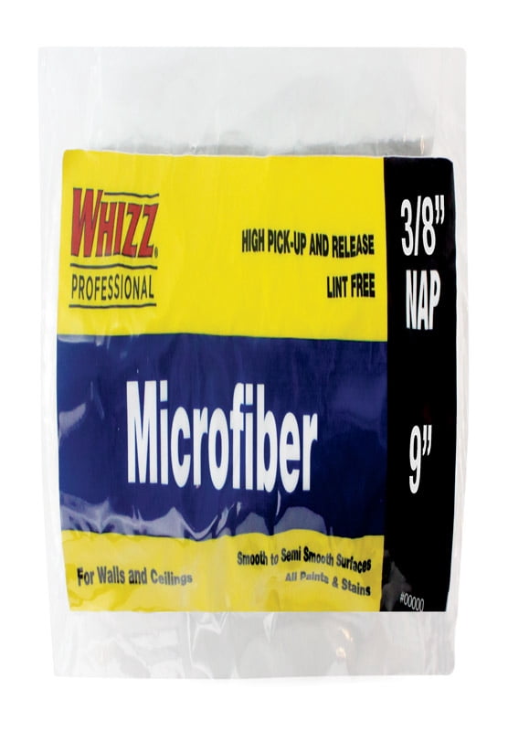 Whizz 72913 9 x 38 in. Nap White & Blue Xtrasorb Cage Roller - Walmart.com