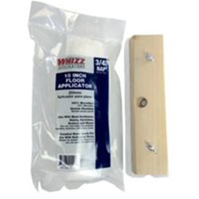 Whizz 7372378 10 in. Applicator Floor Microfiber Wood Block - Walmart.com