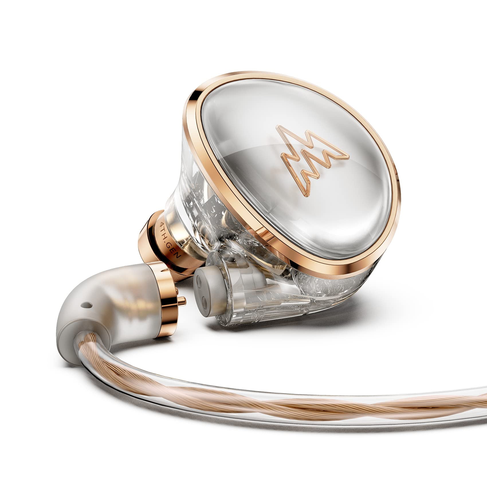 Whizzer Kylin HE01 PU + PEEK Composite Material Diaphragm Dynamic Driver 5N OFC Cables IEMs in ...