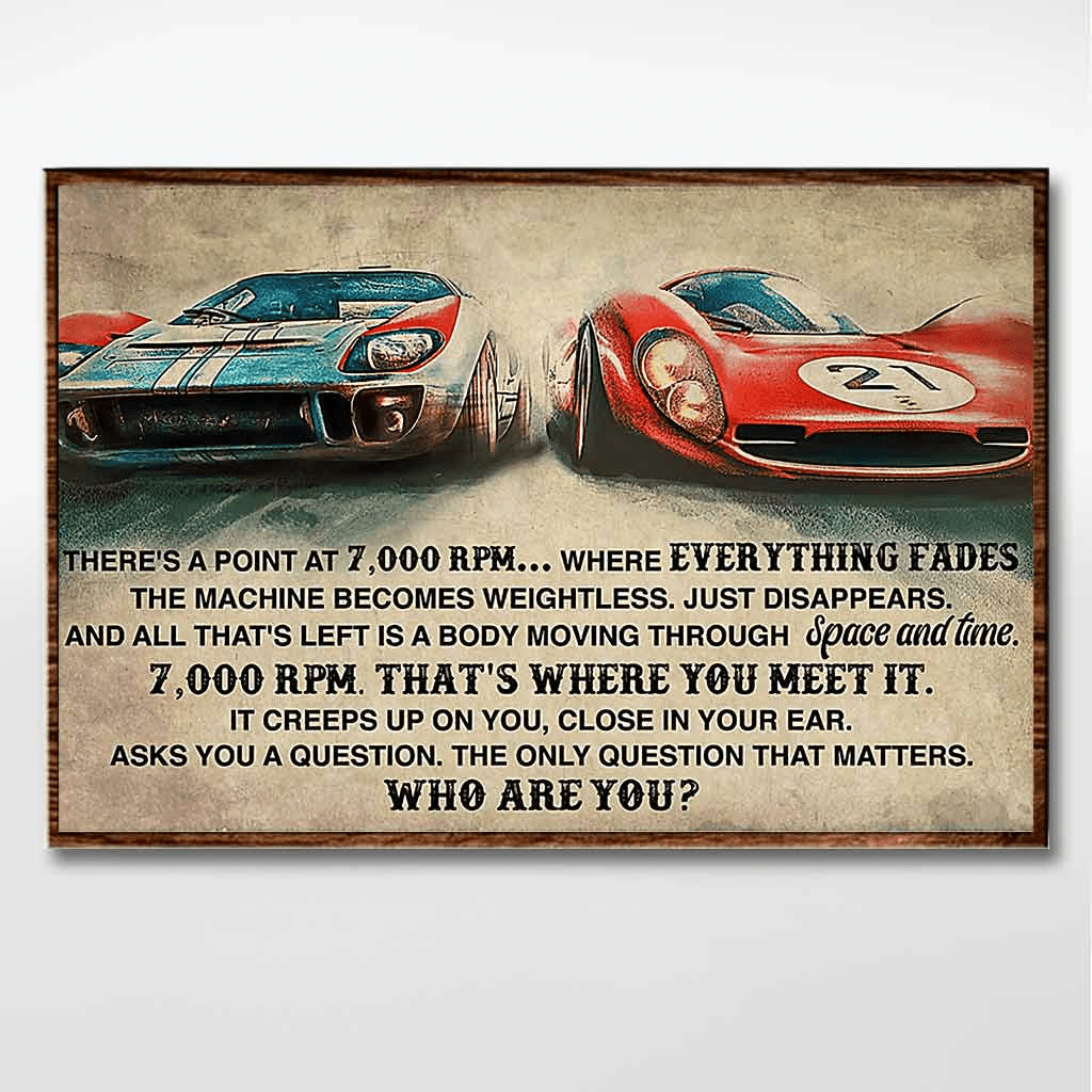Who Are You - Racing Poster 062021 16 x 24 Inch Poster - Walmart.com