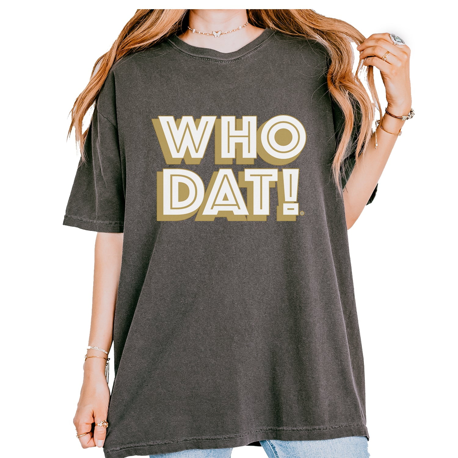 Who Dat Nation Big Bold New Orleans Vintage Soft Unisex T-shirt ...