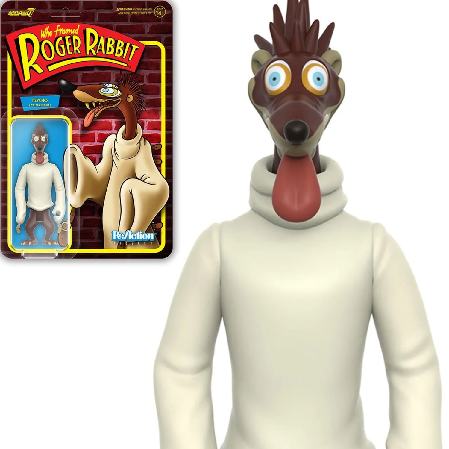Who Framed Roger Rabbit? Psycho Weasel ReAction Figure - Walmart.com