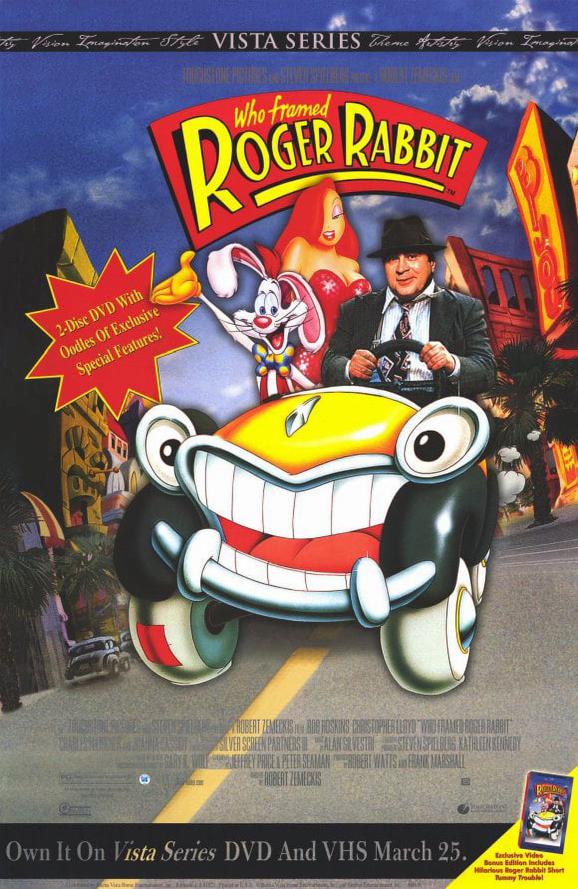 Who Framed Roger Rabbit - movie POSTER (Style C) (11" x 17") (1988 ...