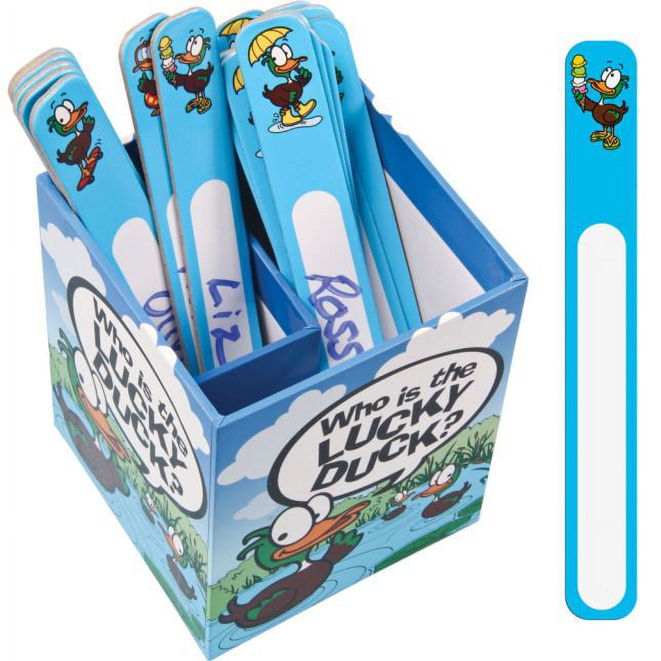 Who Is The Lucky Duck? Double Cup Management System - 2 cups, 36 sticks ...