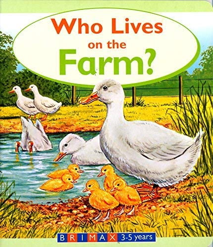 Pre-Owned Who Lives on the Farm? (Board book) 1858546478 9781858546476 ...