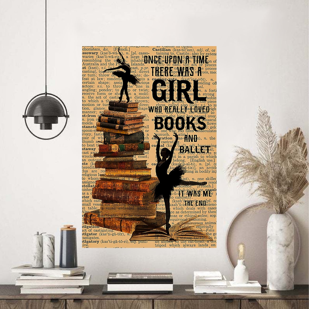 Who Really Loved Books And Ballet Poster 16 x 24 Inch Poster - Walmart.com