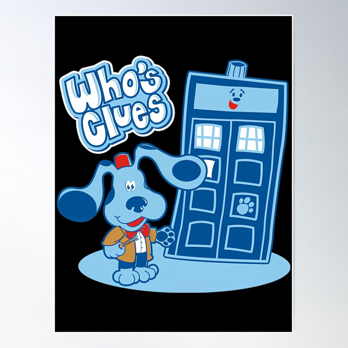 Who'S Clues Poster Wall Art, Modern Wall Decor For Living Room Bedroom ...