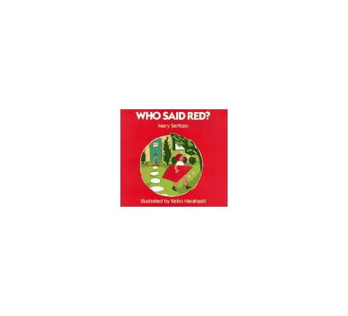 Pre-Owned Who Said Red? Paperback - Walmart.com