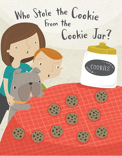 Who Stole The Cookie From The Cookie Jar Book
