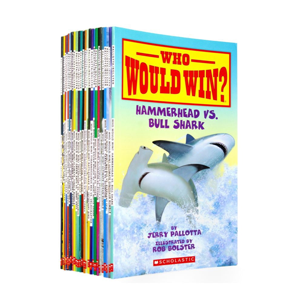 Who Would Win 26 book Set Collection By Jerry Pallotta - Walmart.com