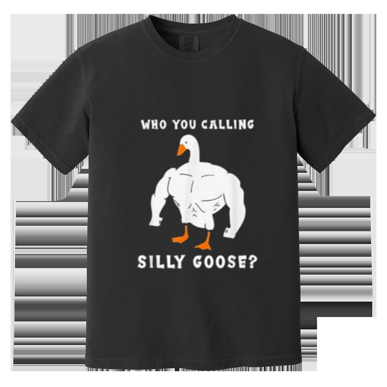 Who You Calling Silly Goose Funny Meme Internet Joke Graphic Comfort ...