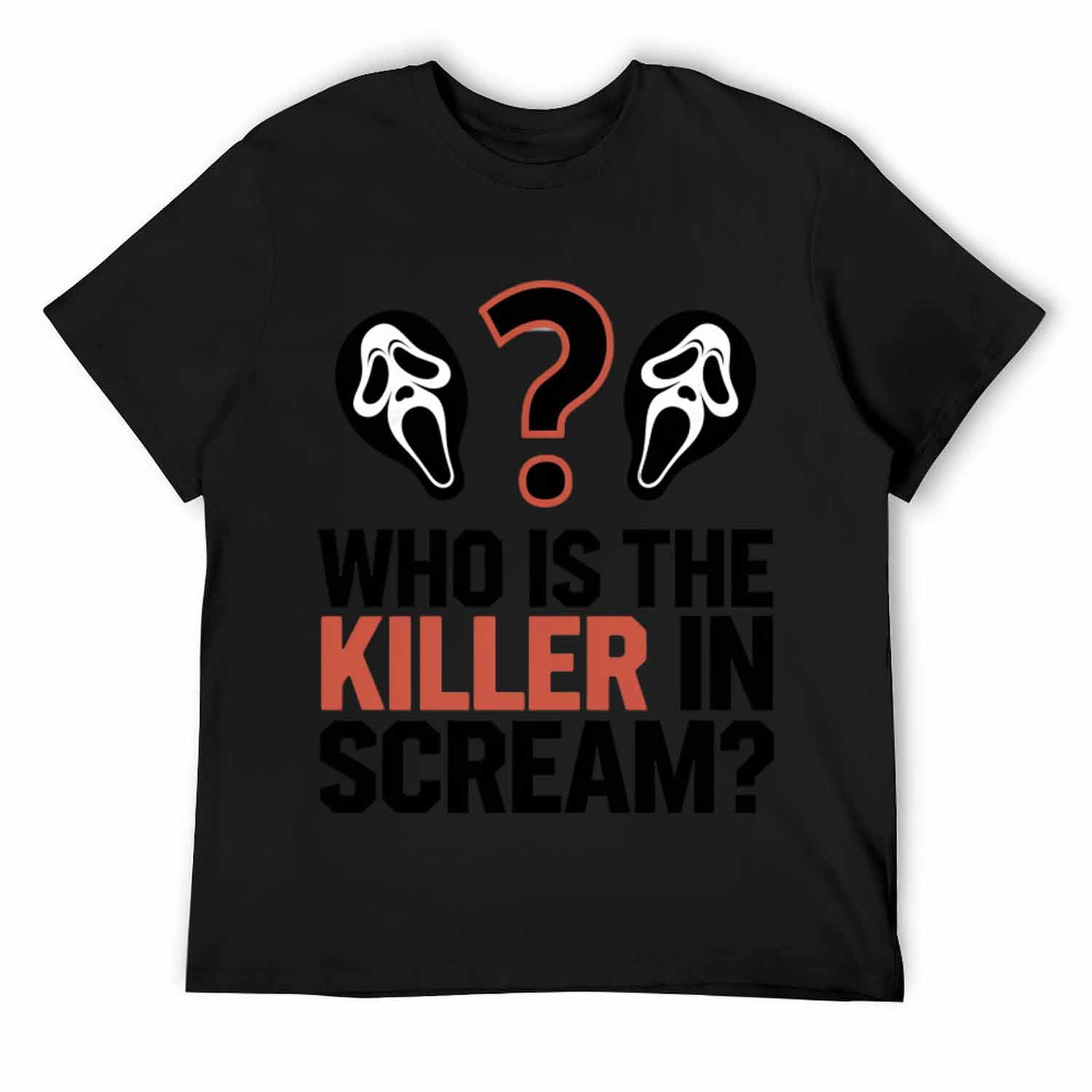 Who is the killer in Screamt shirt design bee Retro Library Due Date ...