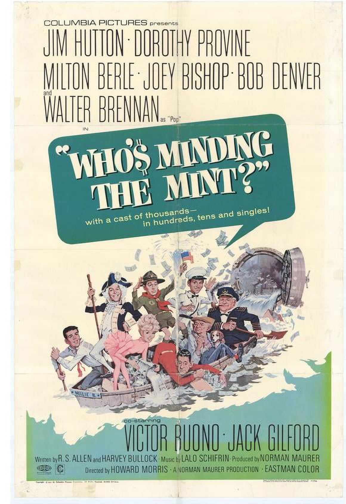 Who's Minding the Mint - movie POSTER (Style A) (27" x 40") (1967 ...