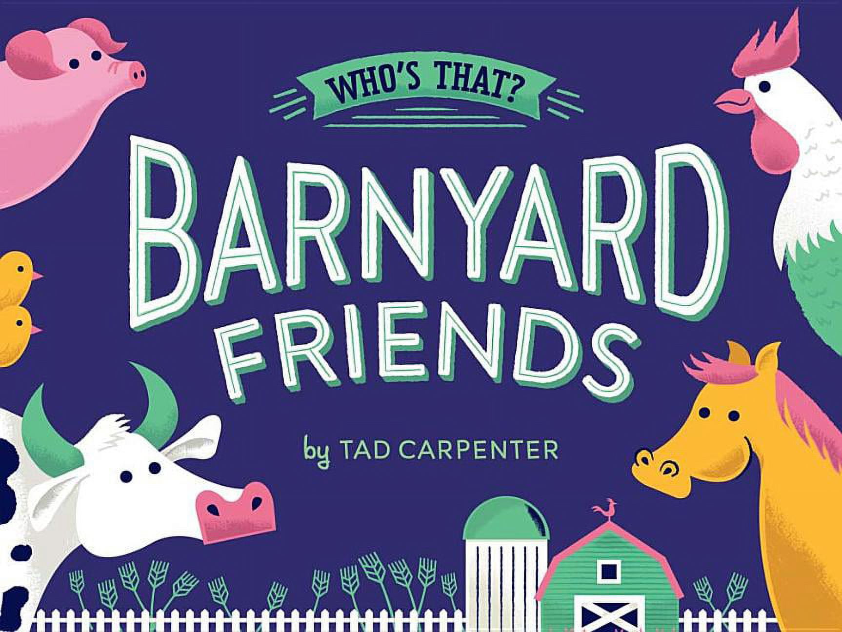 Who's That?: Barnyard Friends (Board Book) - Walmart.com