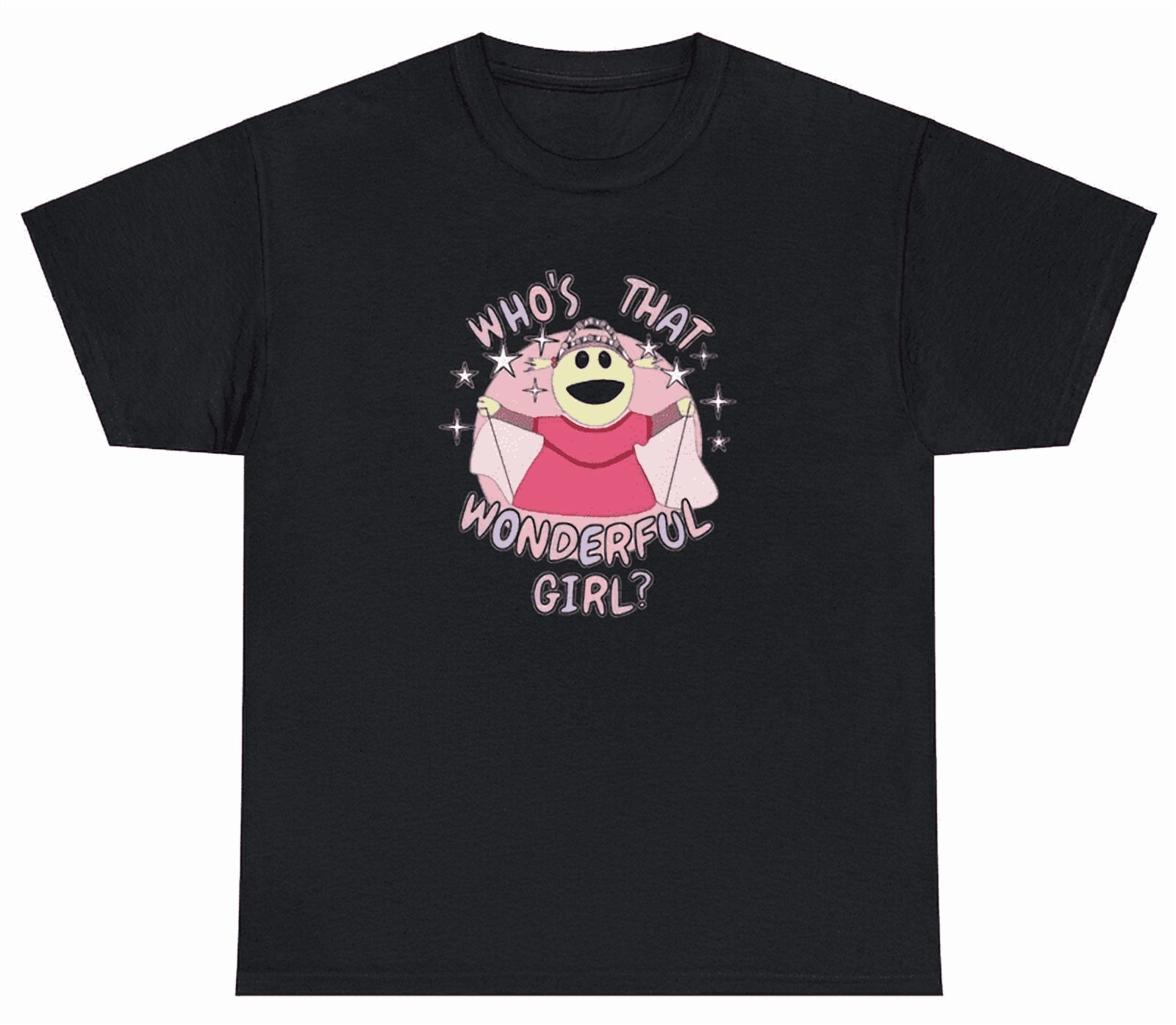 Who's That Wonderful Girl Mona Nanalan T Shirt Funny Cartoon Princess ...