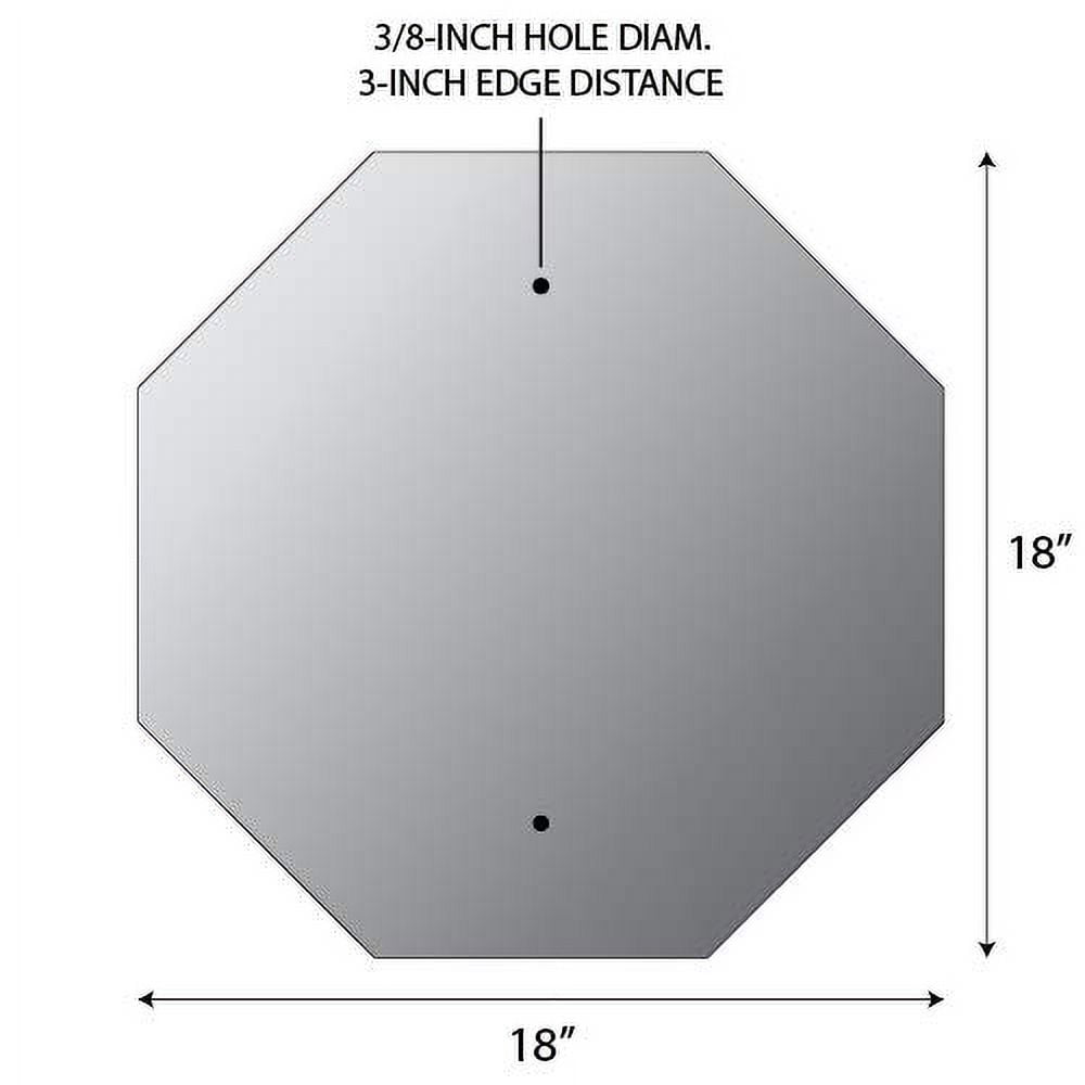 Whoa Stop Sign - 18x18 (Red) - Reflective | Rust Free Aluminum ...