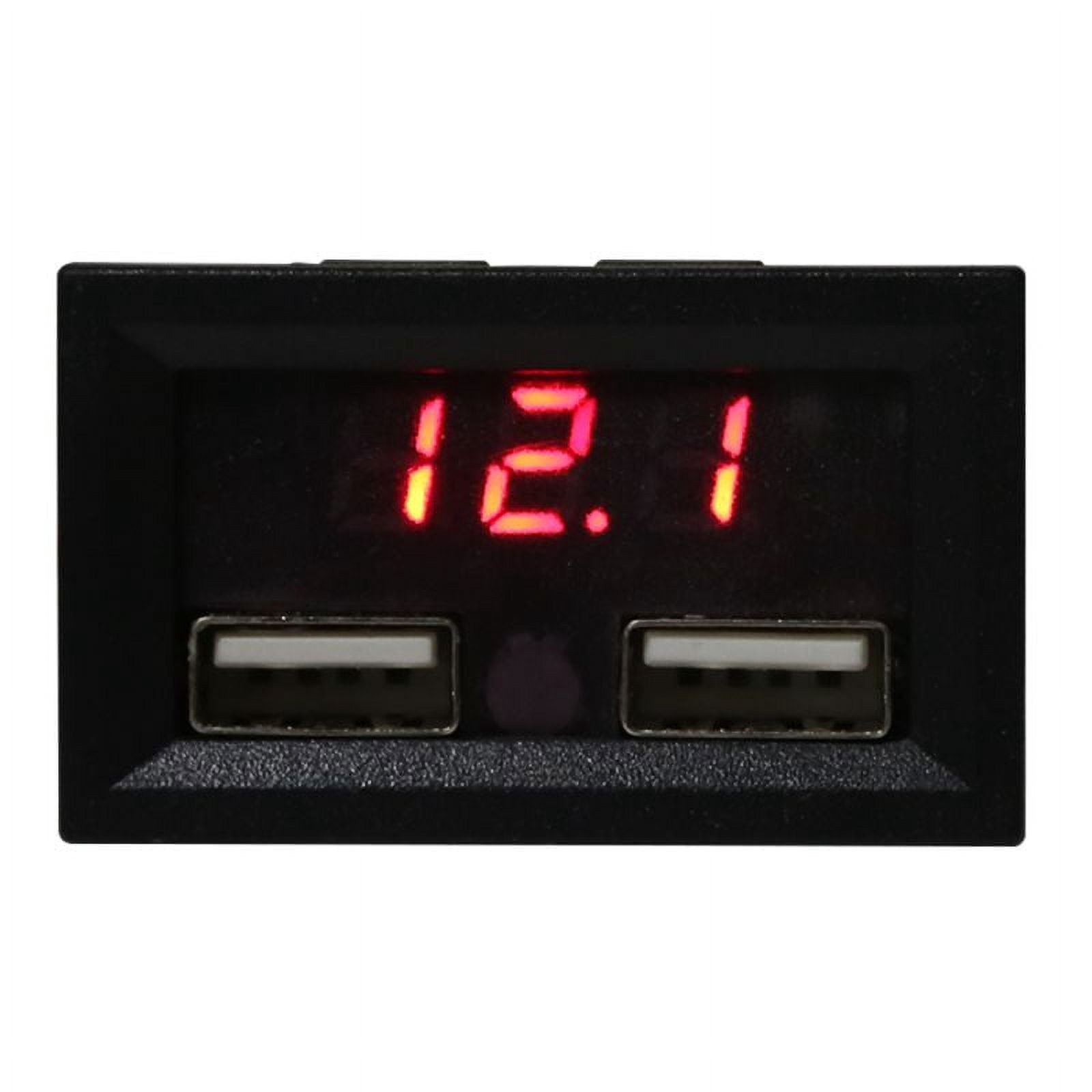 Whoamigo 12V Lead Acid Battery Capacity Indicator Voltage Car Power ...