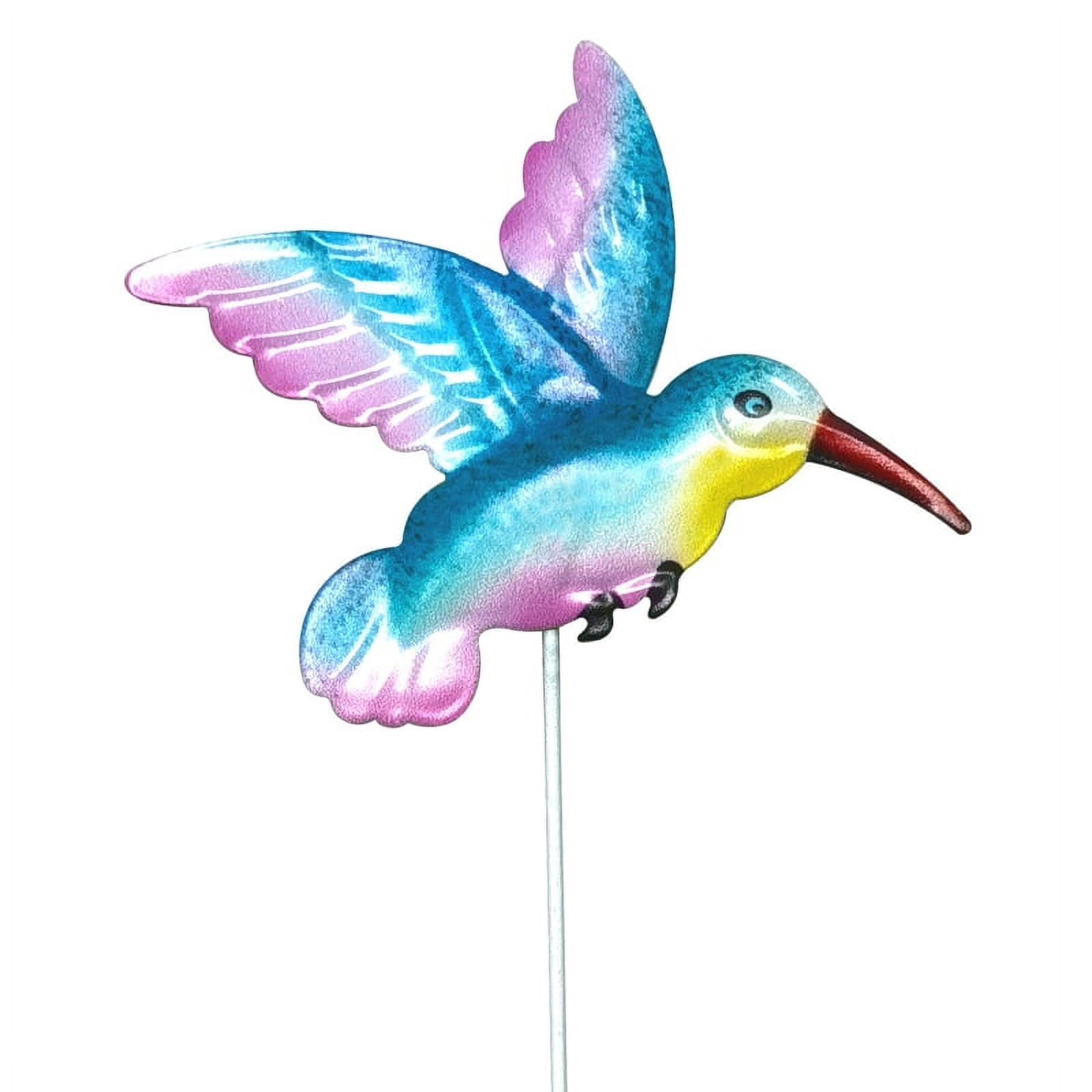 Whoamigo 3D Cool Hummingbird Sculpture Garden Art for Lawn Parterre ...