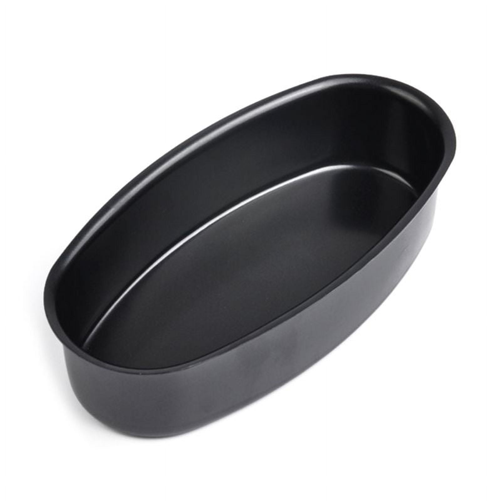 Whoamigo 9 Inch Non Stick Oval Shape Cake Pan Cheesecake Loaf Bread ...