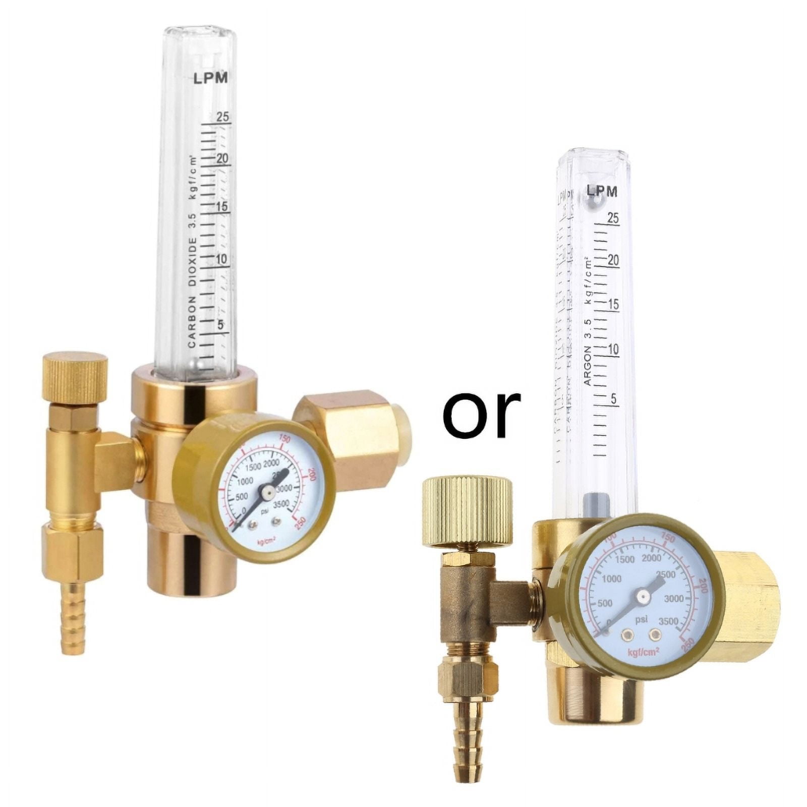 Whoamigo Argon/CO2 Mig Tig Flow Meter Gas Regulator Gauge Welding Weld ...