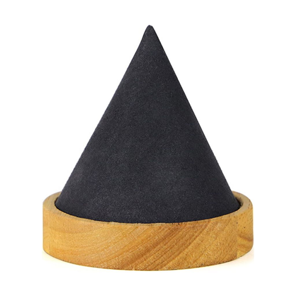 Whoamigo Cone Shape Wooden Bangle Bracelet Anklet Jewelry Display Stand ...