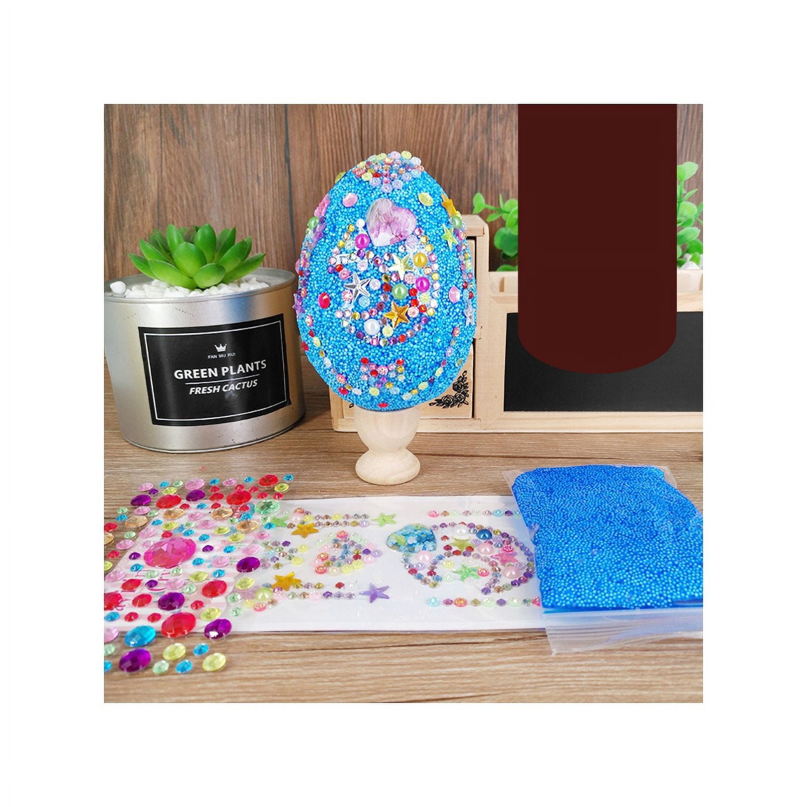 Whoamigo DIY Easter Egg Set Handmade Crafts Material Kit Accessory ...