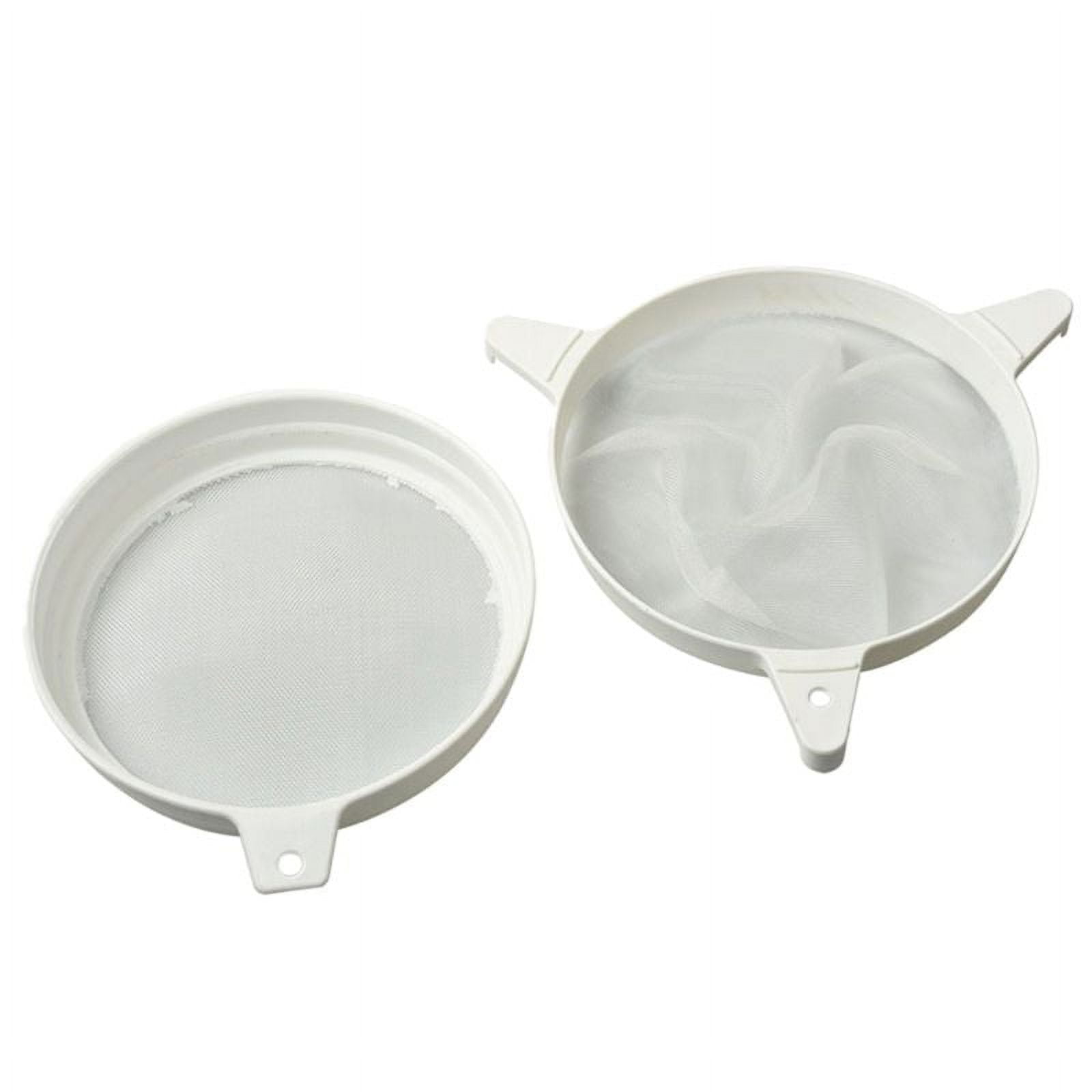 Whoamigo Honey Flow Mesh Sieve Funnel-Shaped Strainer Filter Fiber Bee ...