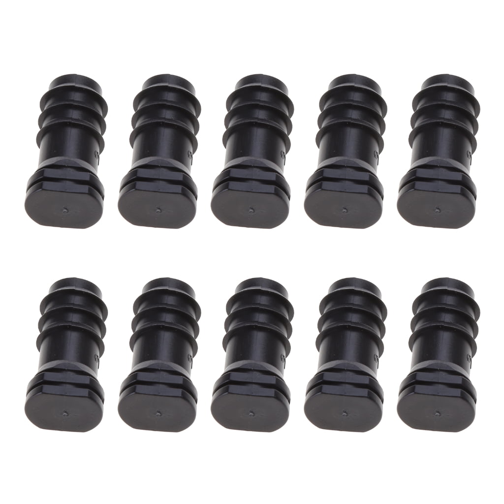 Whoamigo Pack of 10 16mm Pipe Barbed Caps Garden Hose Connector Screw ...