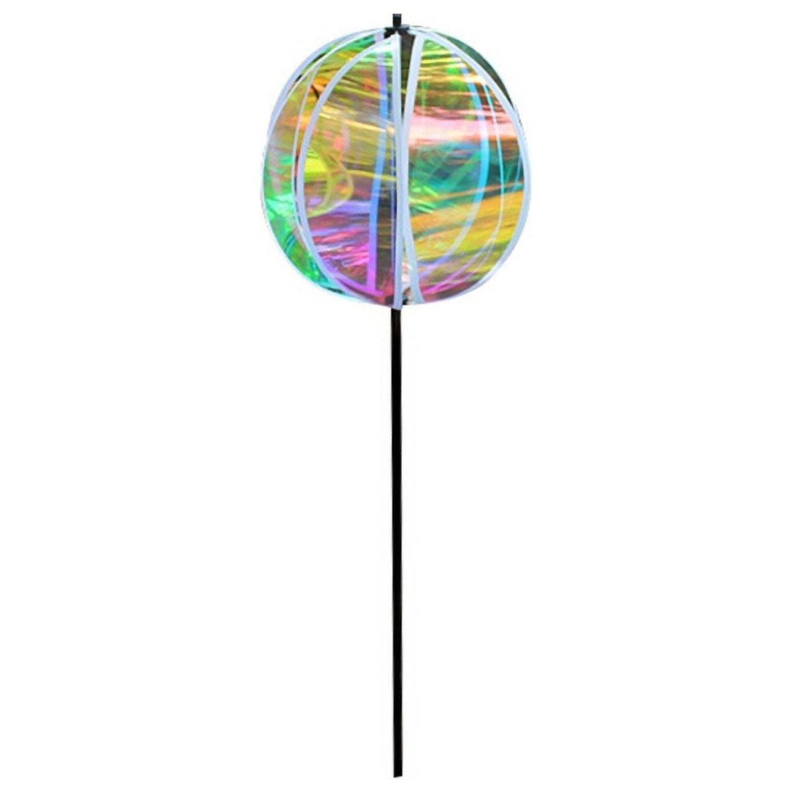 Whoamigo Reflective Pinwheels with Stakes for Garden Decor Farm Bird ...