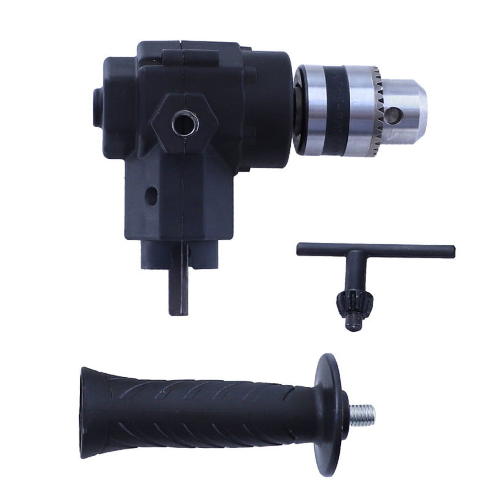 Whoamigo Right Angle Electric Drill Keyless 3-jaw Chuck Adapter 90°Bend ...