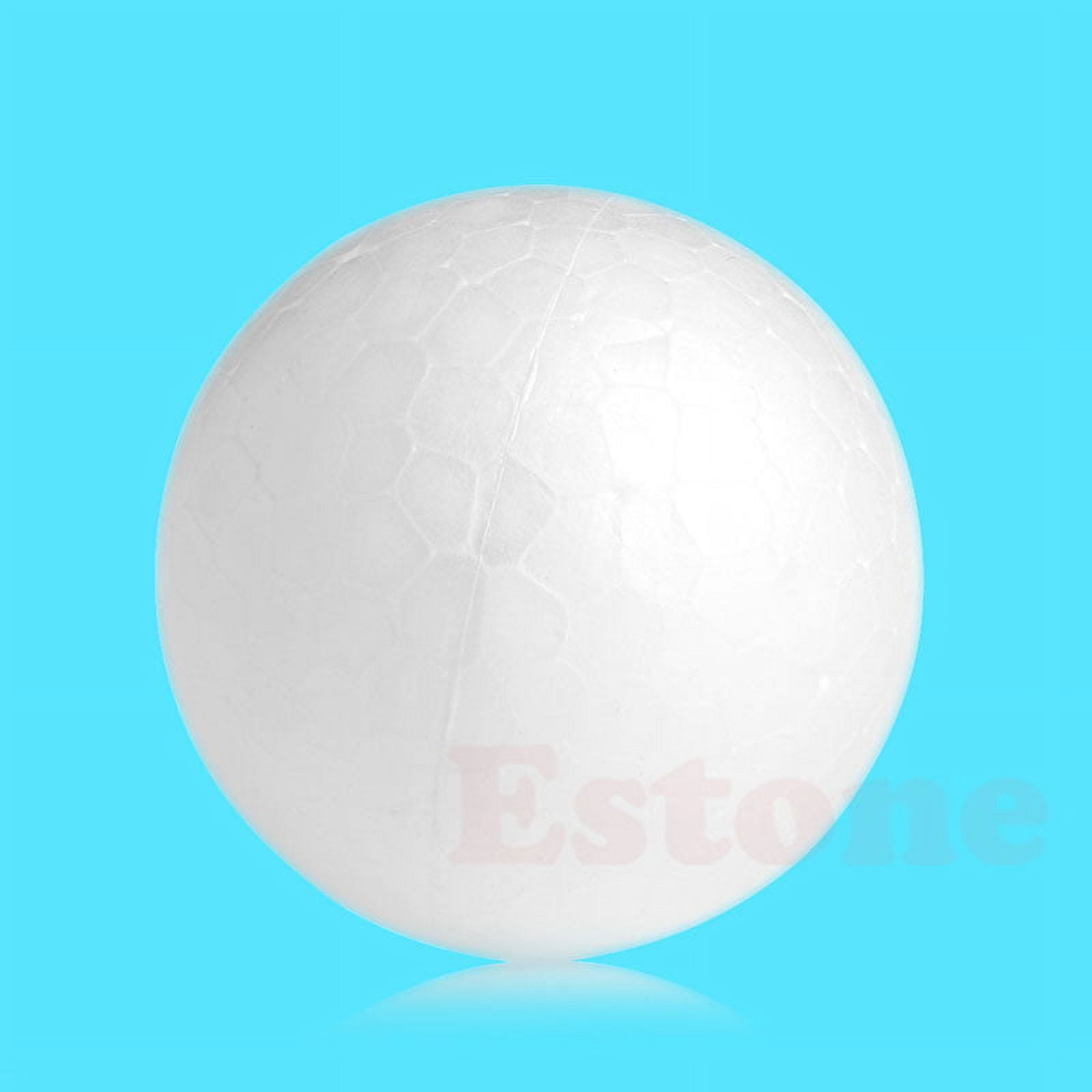Whoamigo White Polystyrene Foam Balls - Smooth Styrofoam for DIY ...