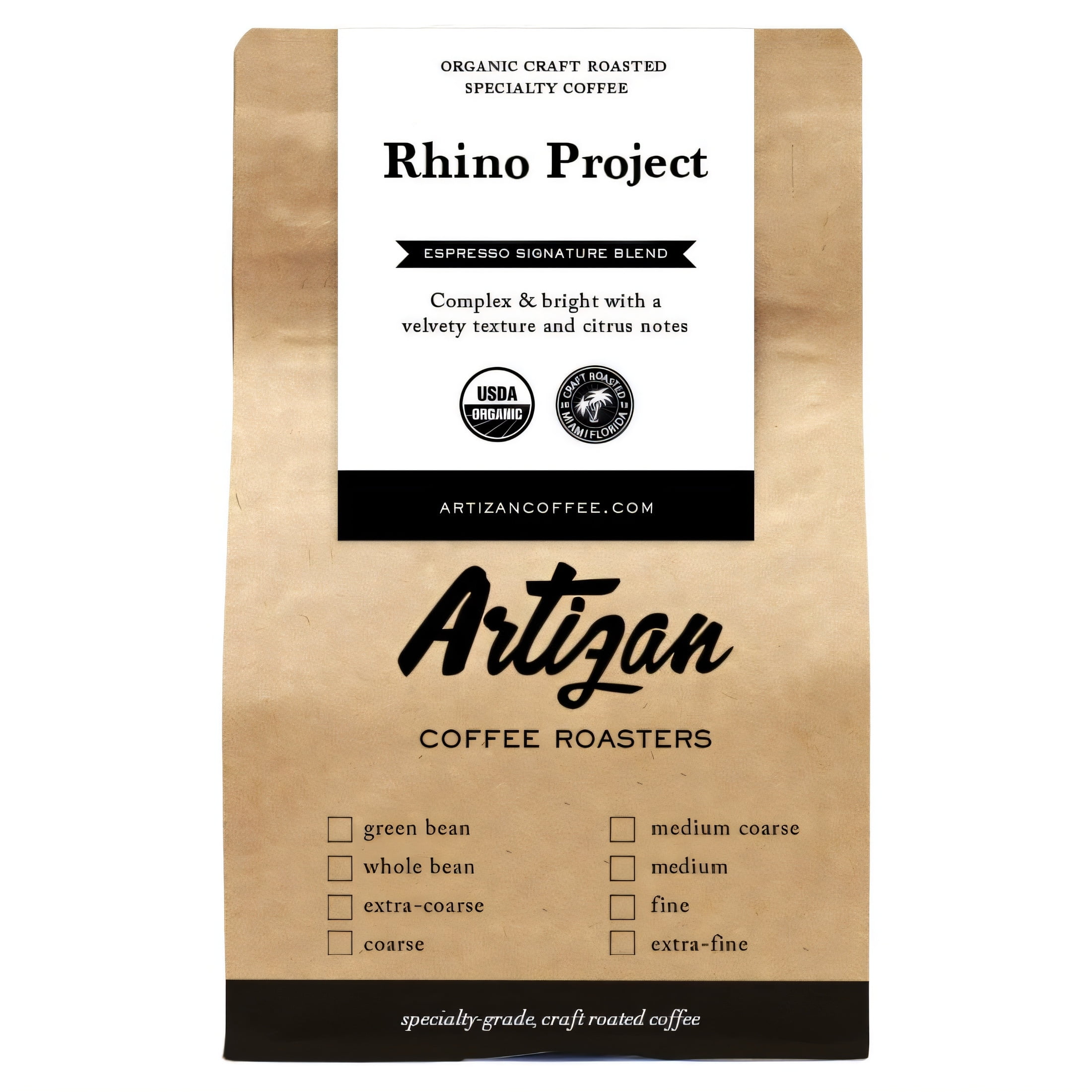 Whole Bean / Rhino Project Blend 5 Lbs - Walmart.com