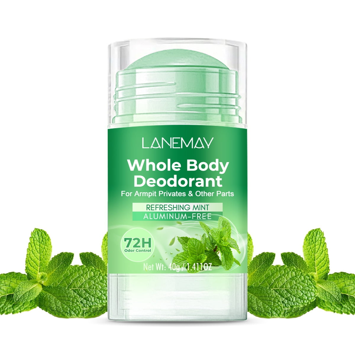 Whole Body Deodorant - Refreshing Mint, Long - lasting Odor ...