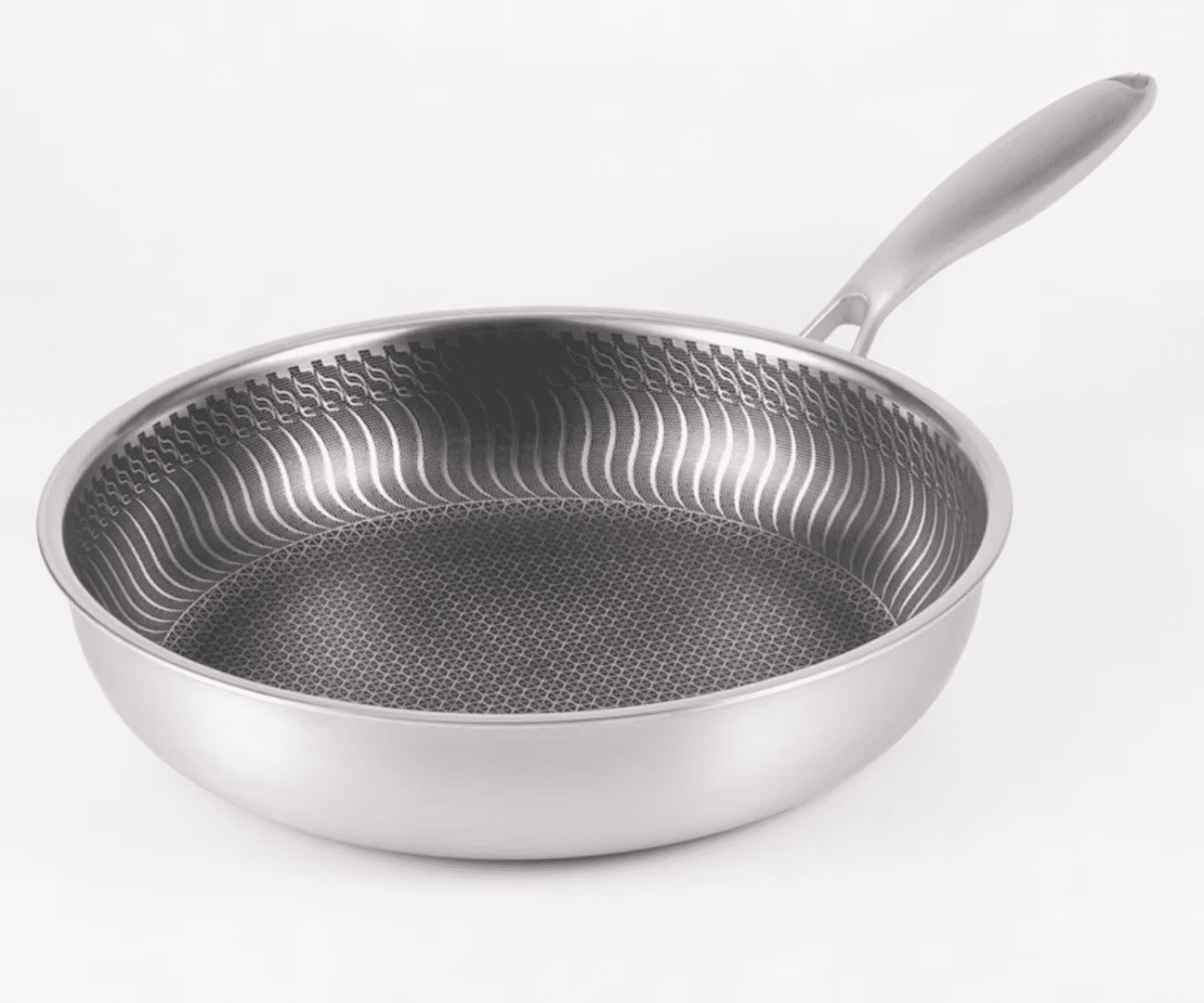Whole Body Tri-Ply Stainless Steel Frying Pan316 Stainless Steel Wok ...