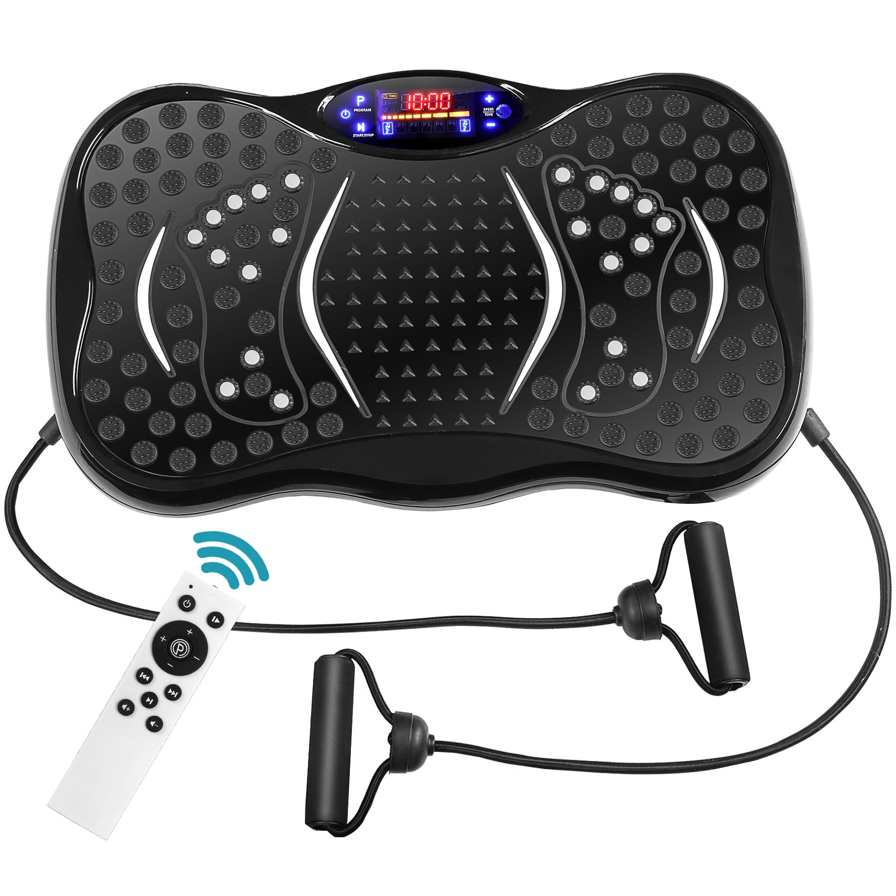 Power Waver Vibration Plate Machine, Whole Body Workout Equipment for ...