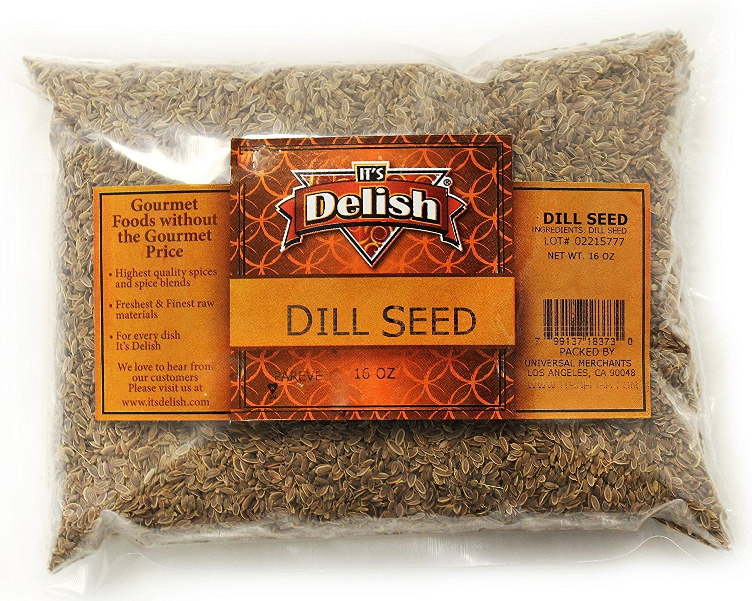 Whole Dill Seeds by Its Delish, 1 lb - Walmart.com