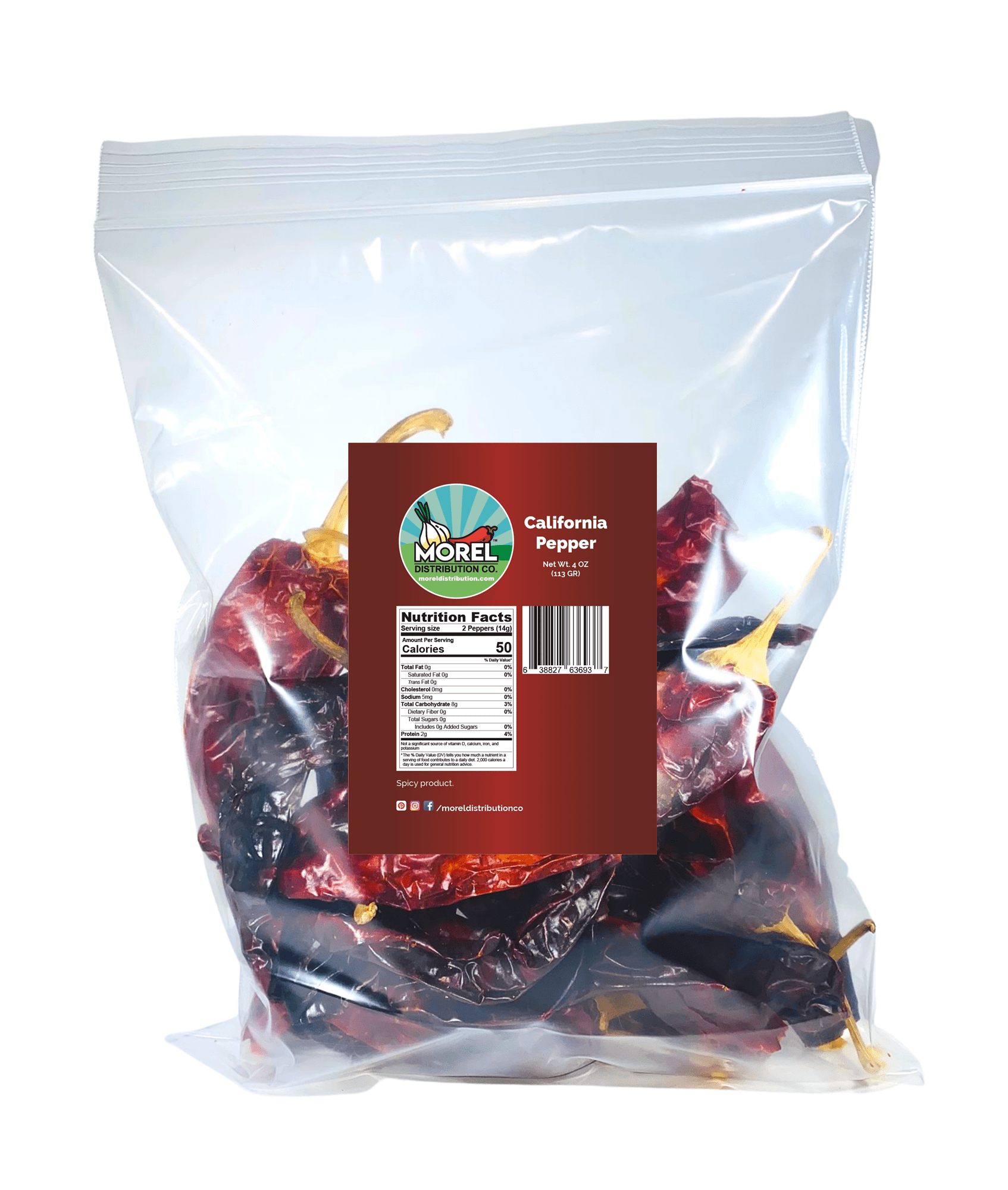 Whole Dried California Chile Pepper (Chile Colorado) - Walmart.com