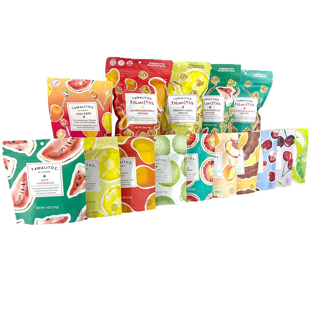 Whole Enchilada Pack: 10 Candy Flavors, 4 Kettle Corn Flavors and 1 ...