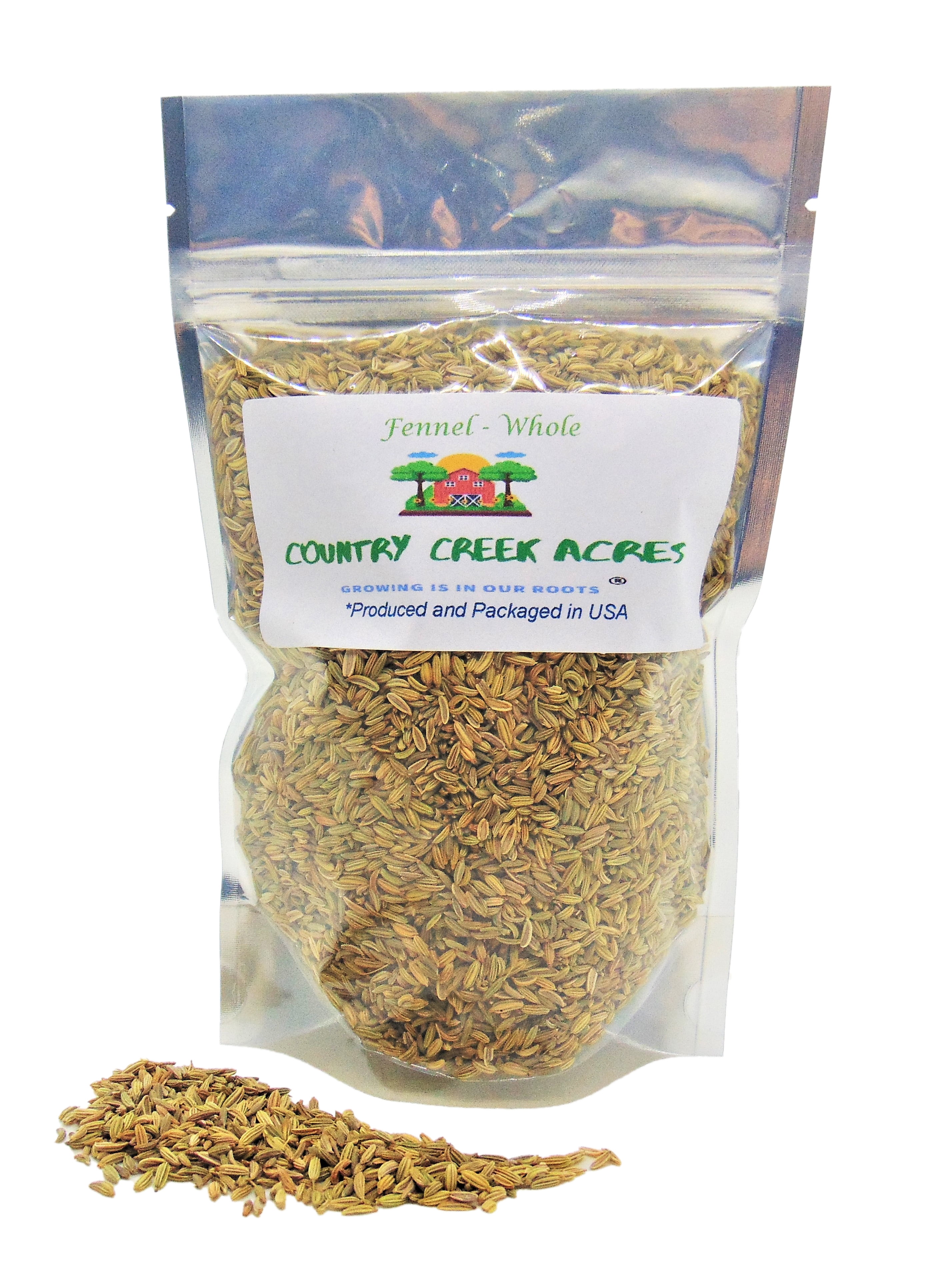 Whole Fennel for Seasoning 8 oz- A Sweet, Licorice-Like Flavored herb ...