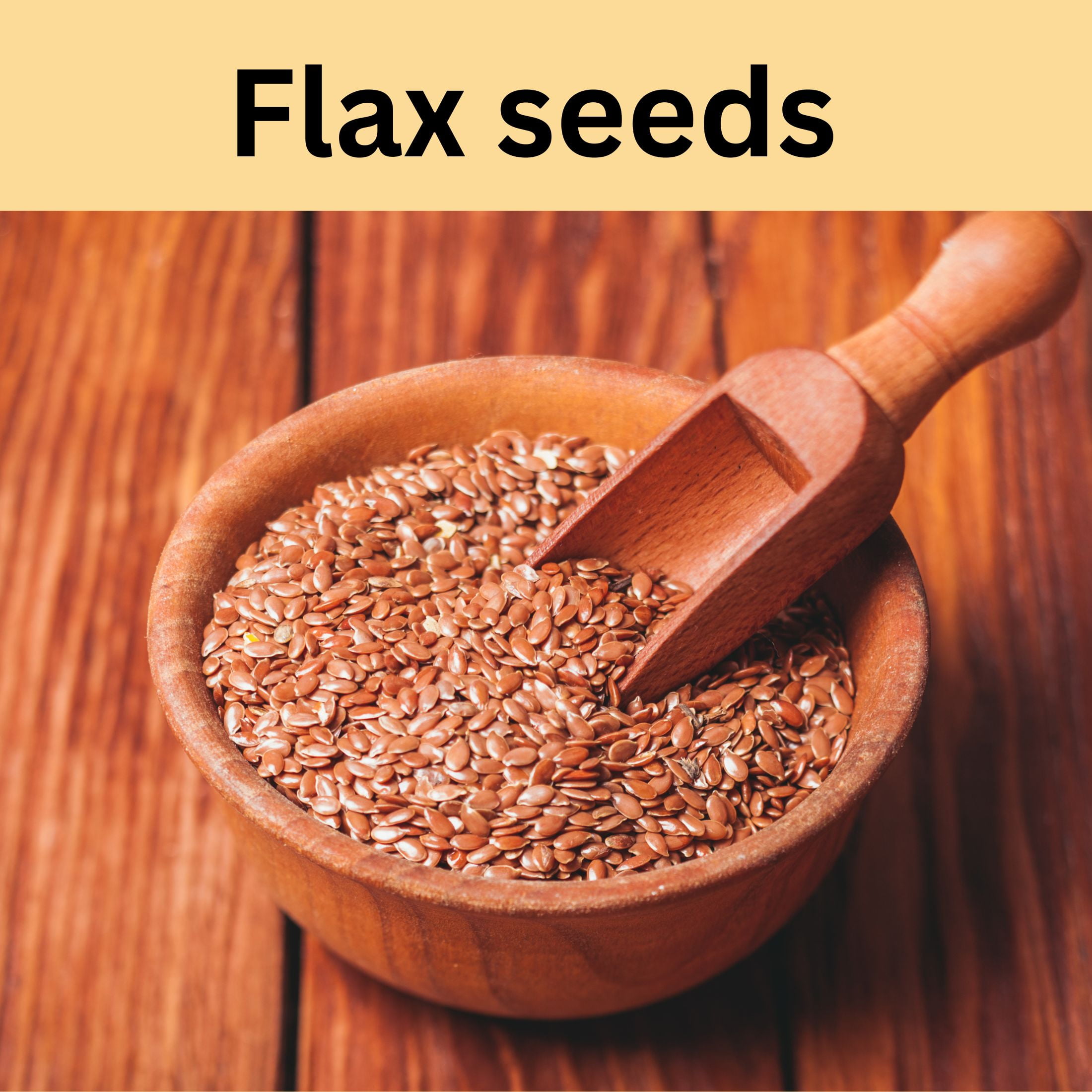 Whole Flax Seeds for Baking & Smoothies – High in Fiber, Omega-3s ...