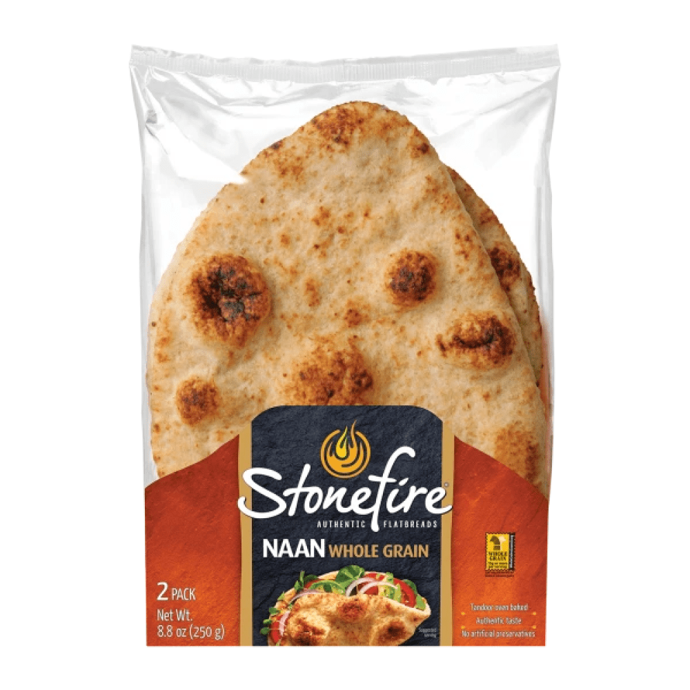 Whole Grain Tandoori Naan Bread, 9 ounces (Pack of 6) - Walmart.com
