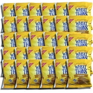 Wheat Thins Original Whole Grain Wheat Crackers, 6 Snack Packs ...