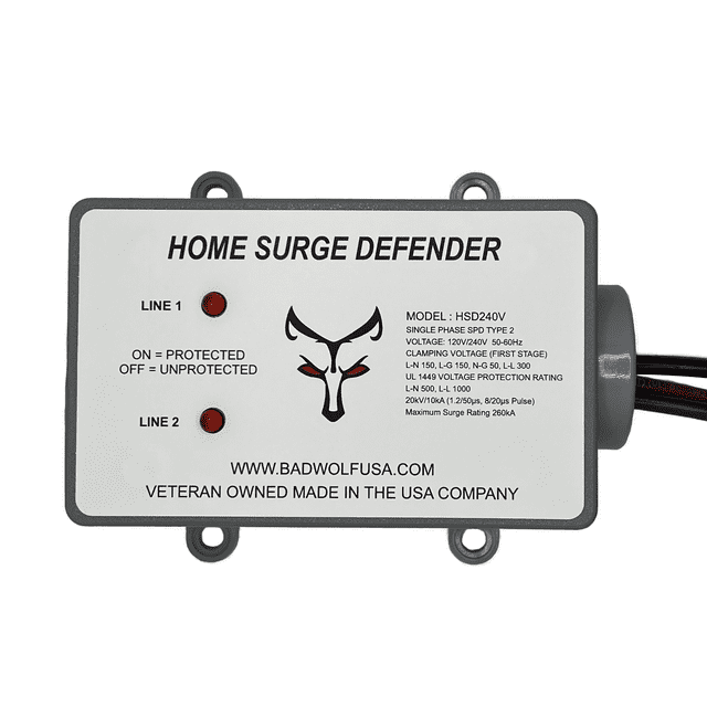 Whole House Surge Protector Lightning Shield and Home EMP Protection ...
