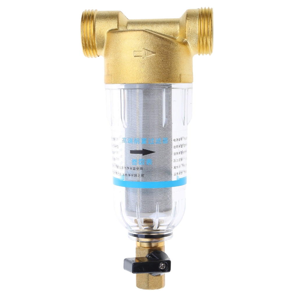 Whole Houses Down Sediments Water Inlines Prefilter Plastic+Stainless ...